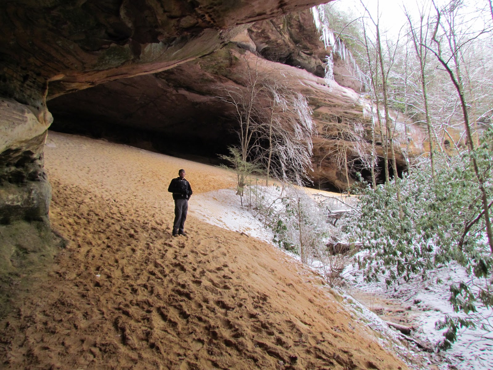 Out in the Stiks: Sand Cave and White Rocks Revisted