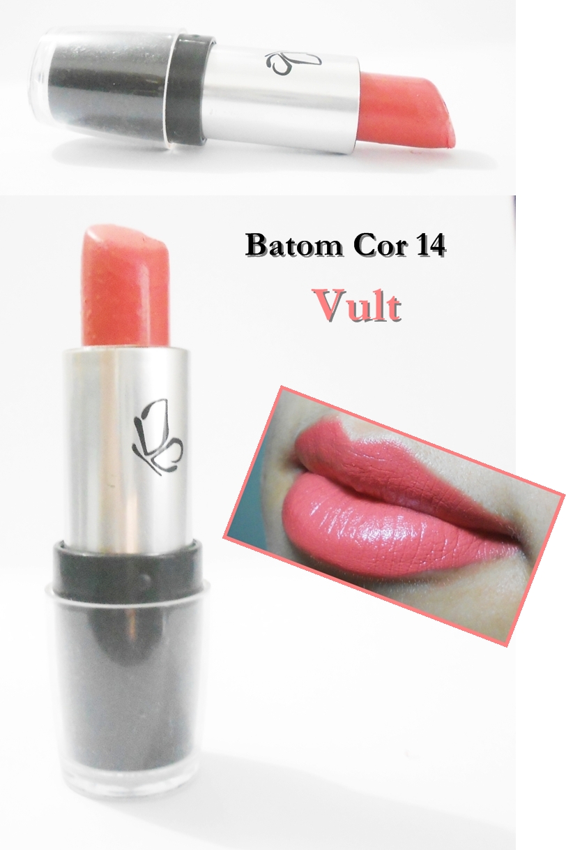 Batom Vult - Cor 14 - Maquiando