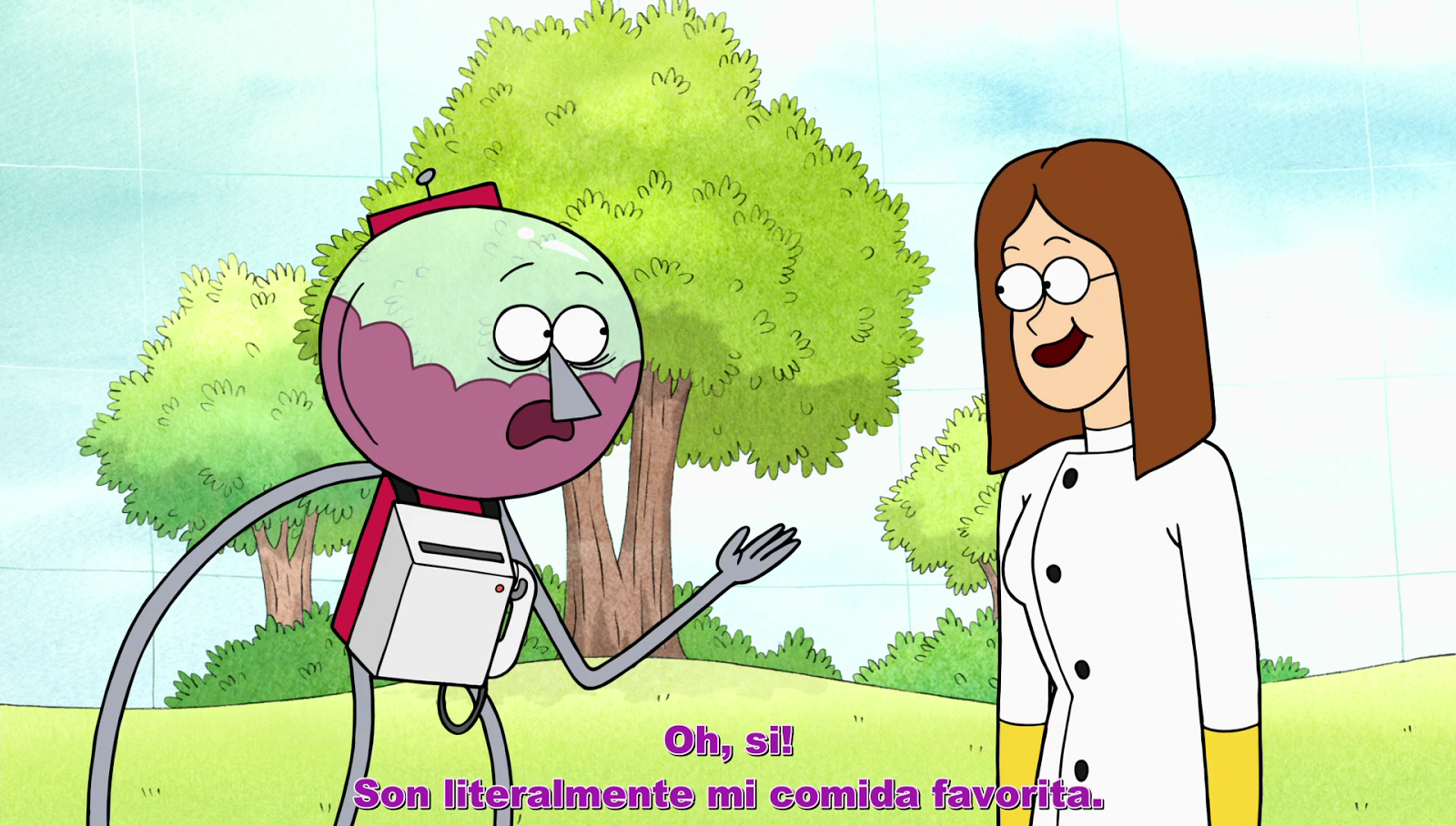 07x29- REGULAR SHOW - PAM I AM - sub español - .Kaffeine-Fansub
