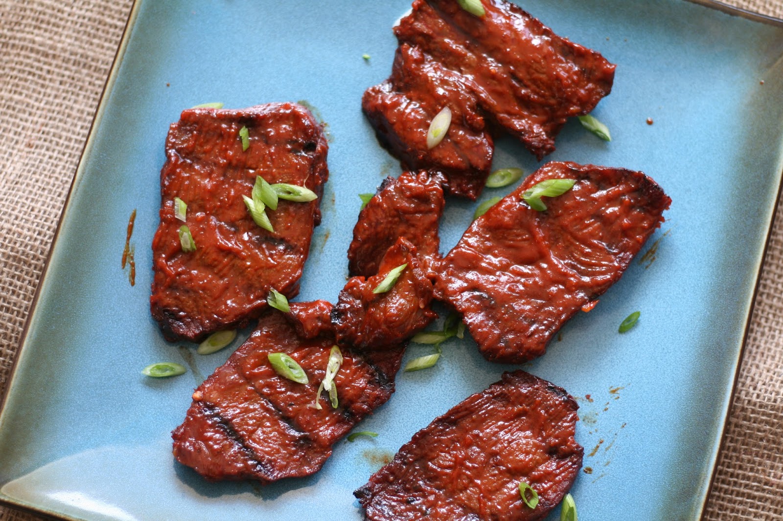 You have to cook it right: Grilled Venison steaks with Gochujang marinade