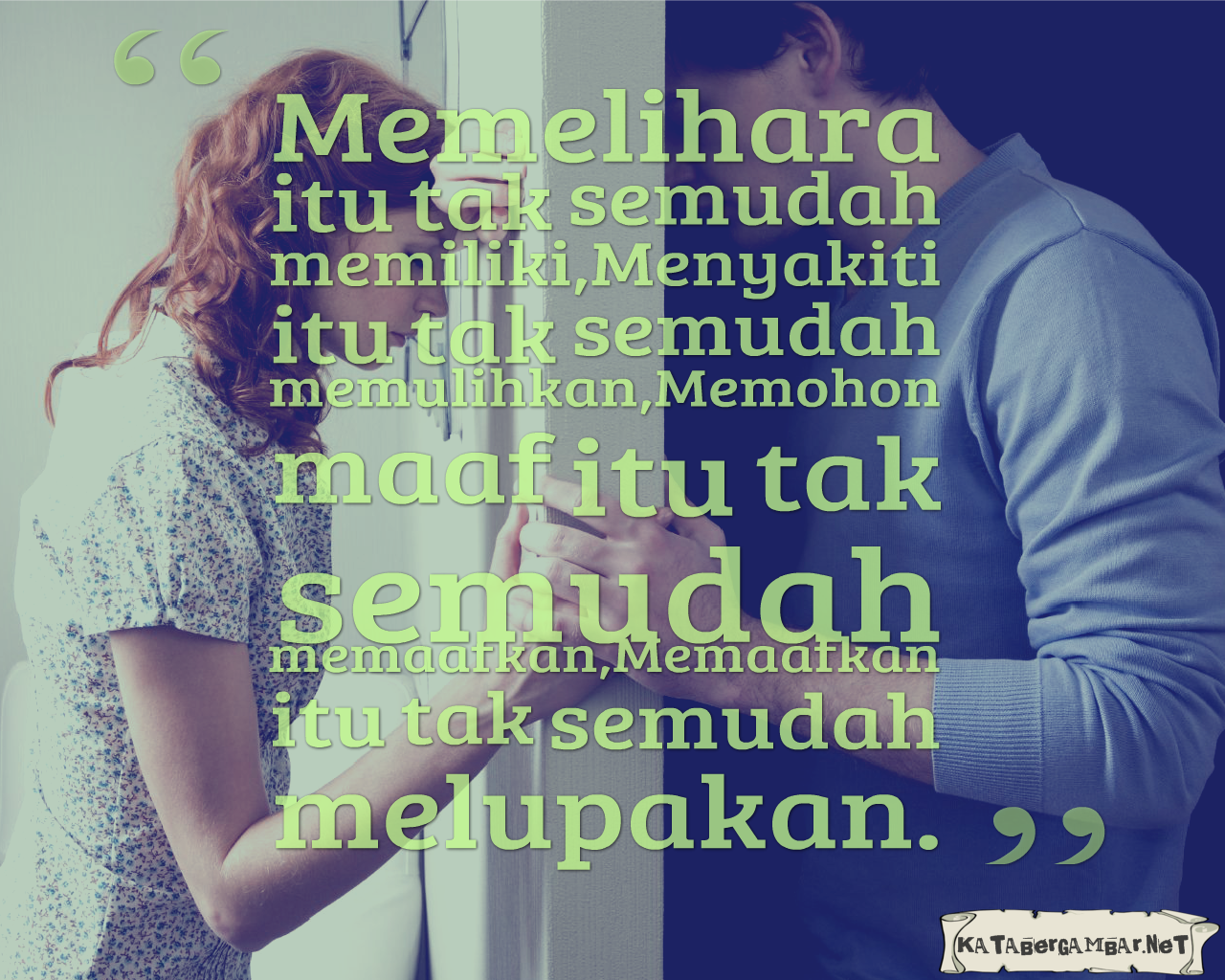 Memelihara itu tak semudah memiliki - Kata Bergambar Memelihara itu tak semudah memiliki - Kata Bergambar