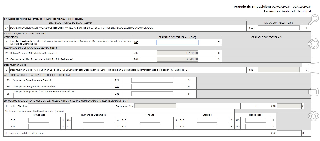 Mundo Tributario Venezuela: Error en calculo Declaracion ISLR 2016 en ...