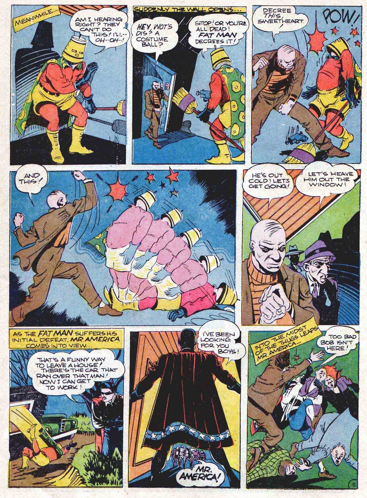 Inside Jeff Overturf's Head: Action Comics - Tex Thompson/Mr. America ...