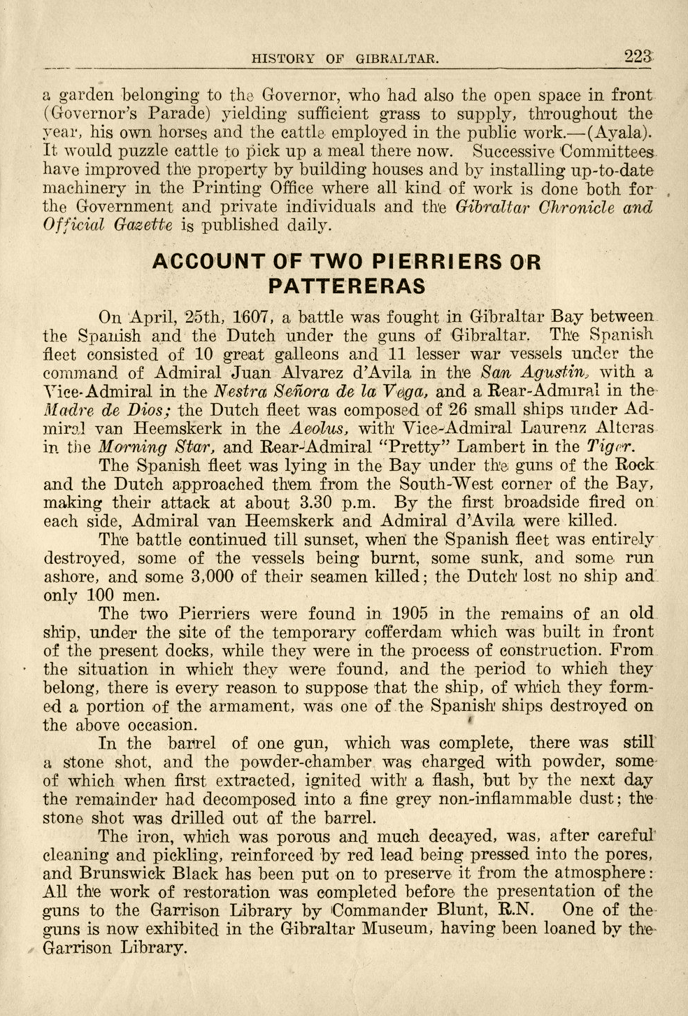 The People of Gibraltar