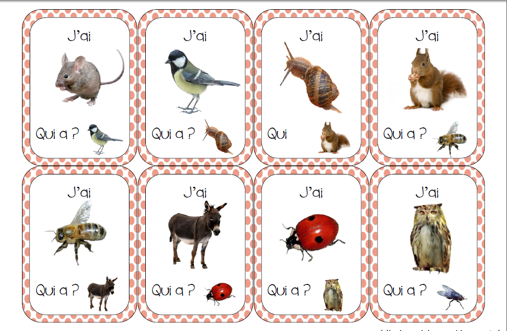 j'ai ......qui a ...(animaux) un jeu educatif trés interessant - موارد ...