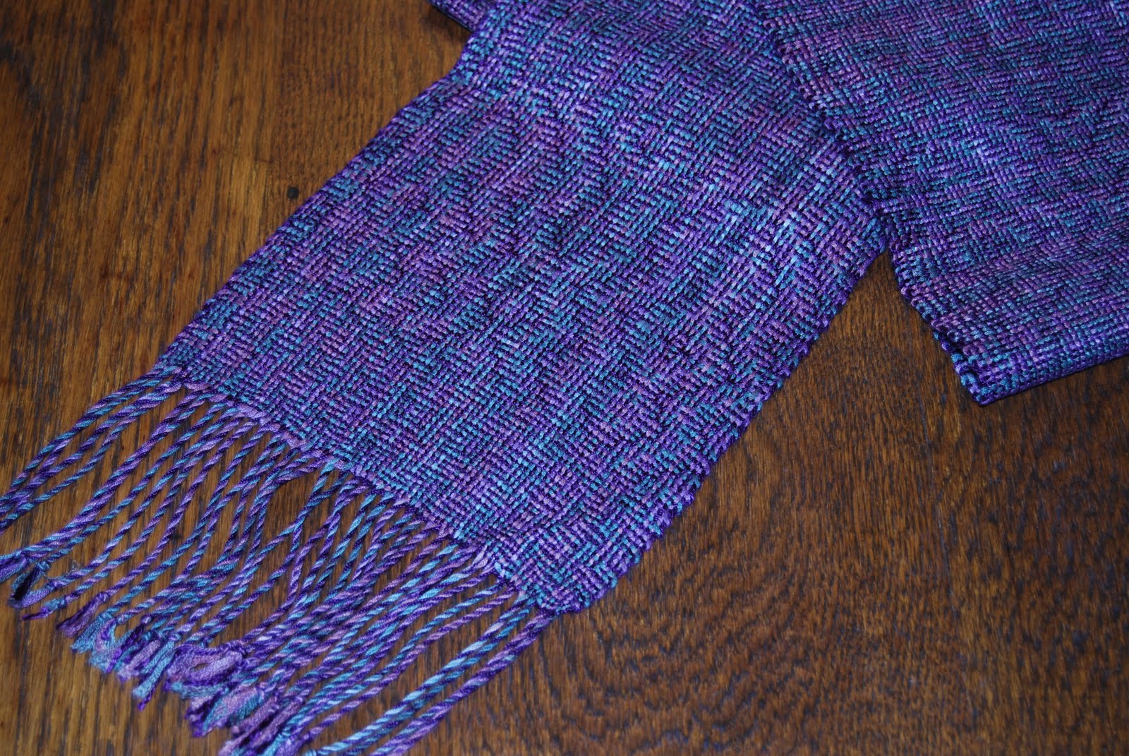 Tangled Web: Shadow Weave Scarf