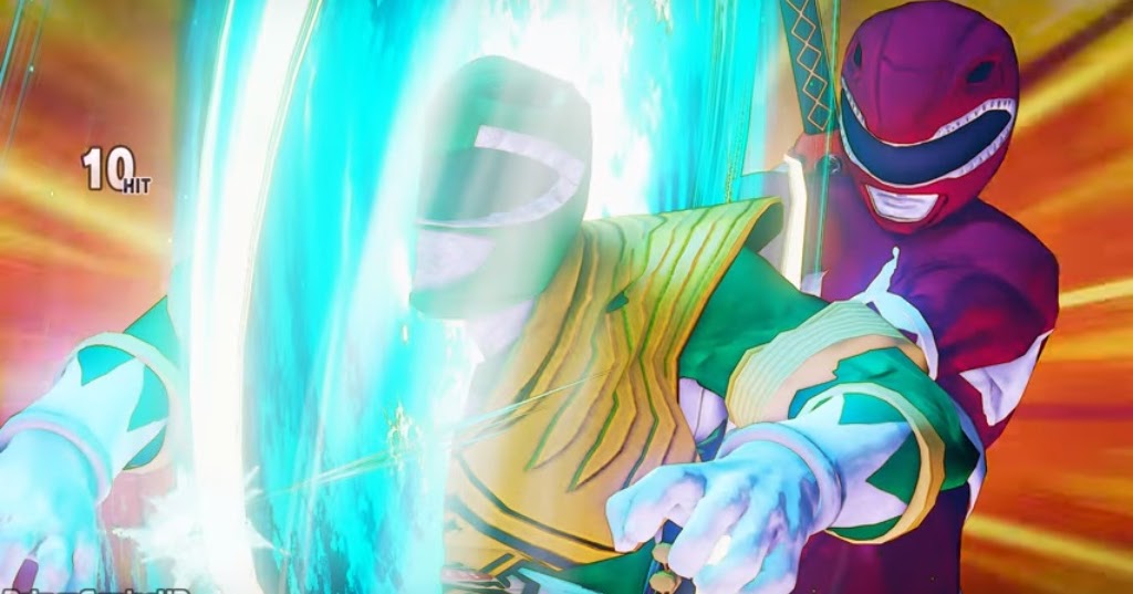 Street Fighter V Red Ranger VS Green Ranger Gameplay - JEFusion