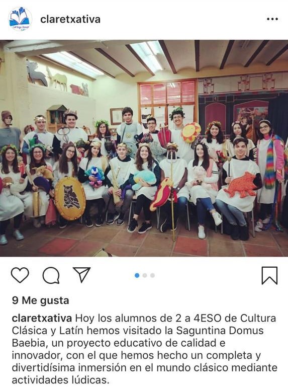 SAGVNTINA DOMVS BAEBIA: SEMANA FRÍA/ SETMANA FREDA