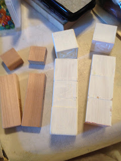 altered book studio.....: Block Head Dolls Play Date