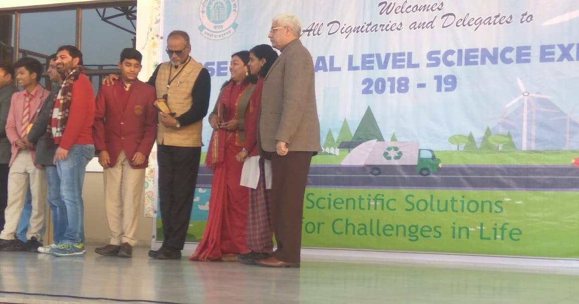 Selection for CBSE National Science Exhibition