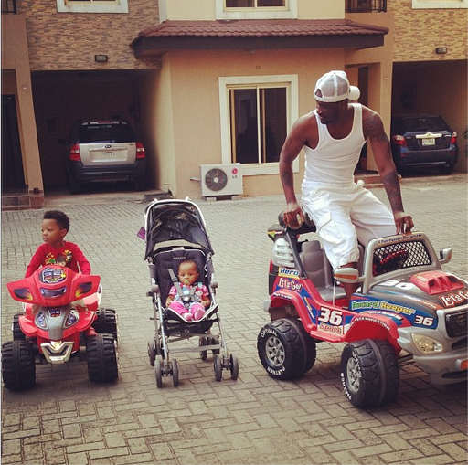 Rivera's Web Log : FAMILY TIMES WITH PETER OKOYE (PSQUARE)