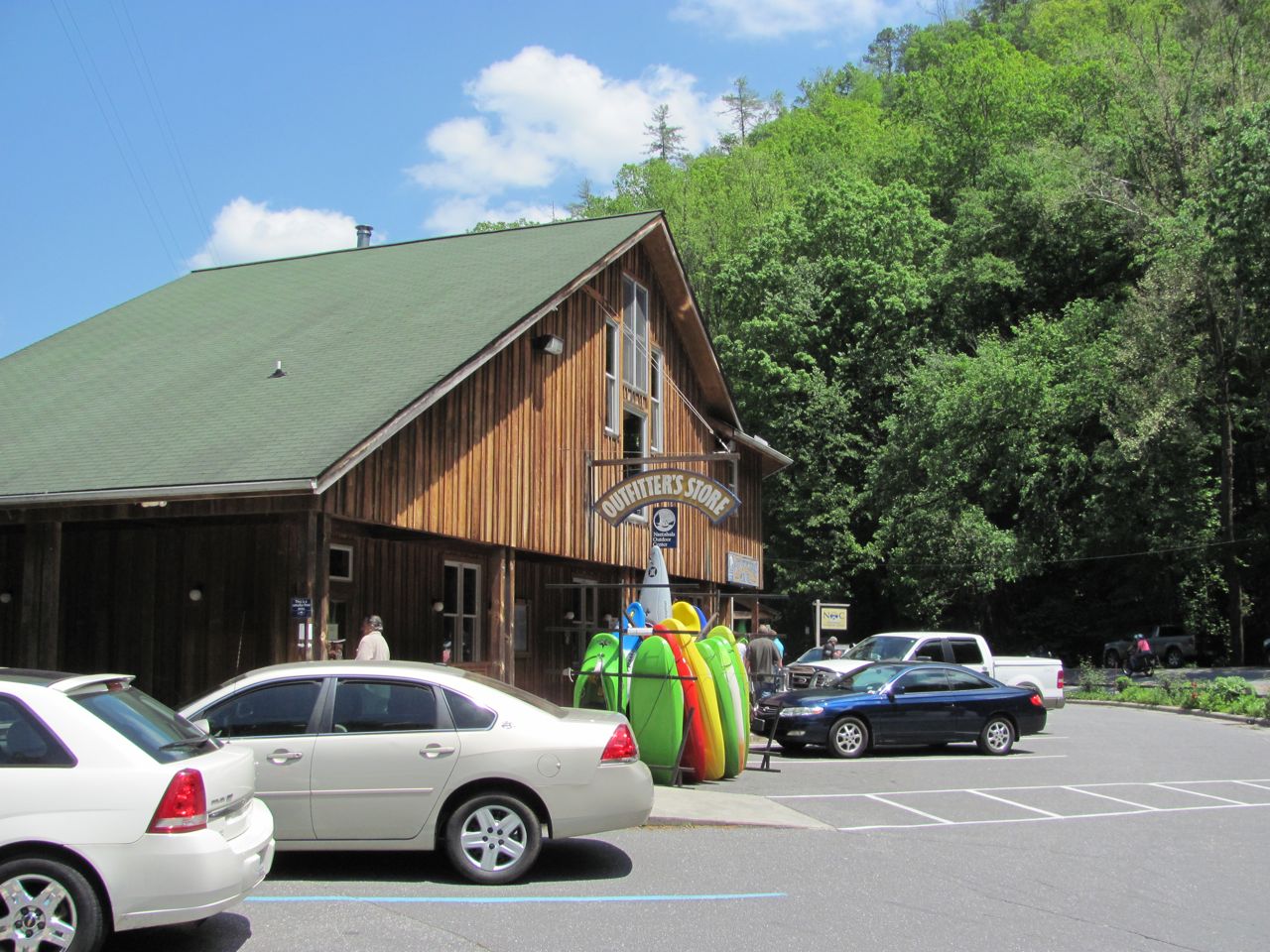 Blue Roads to Hiking Trails: Nantahala Outdoor Center