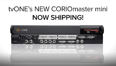 Now Shipping - tvONE's new CORIOmaster mini | tvONE - ASIA
