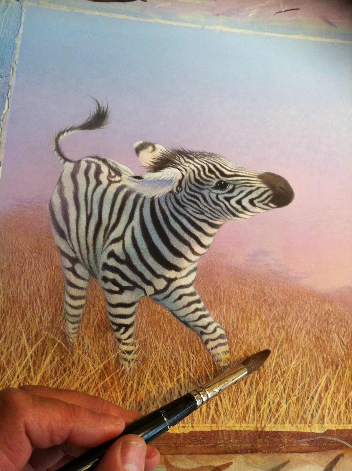 Little Blue Zebra: Book cover