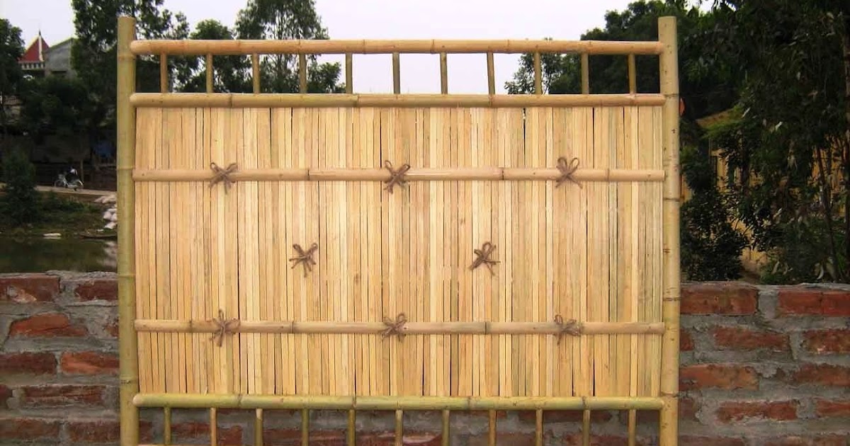 Inspirasi Spesial 37+ Model Pintu Minimalis Dari Bambu