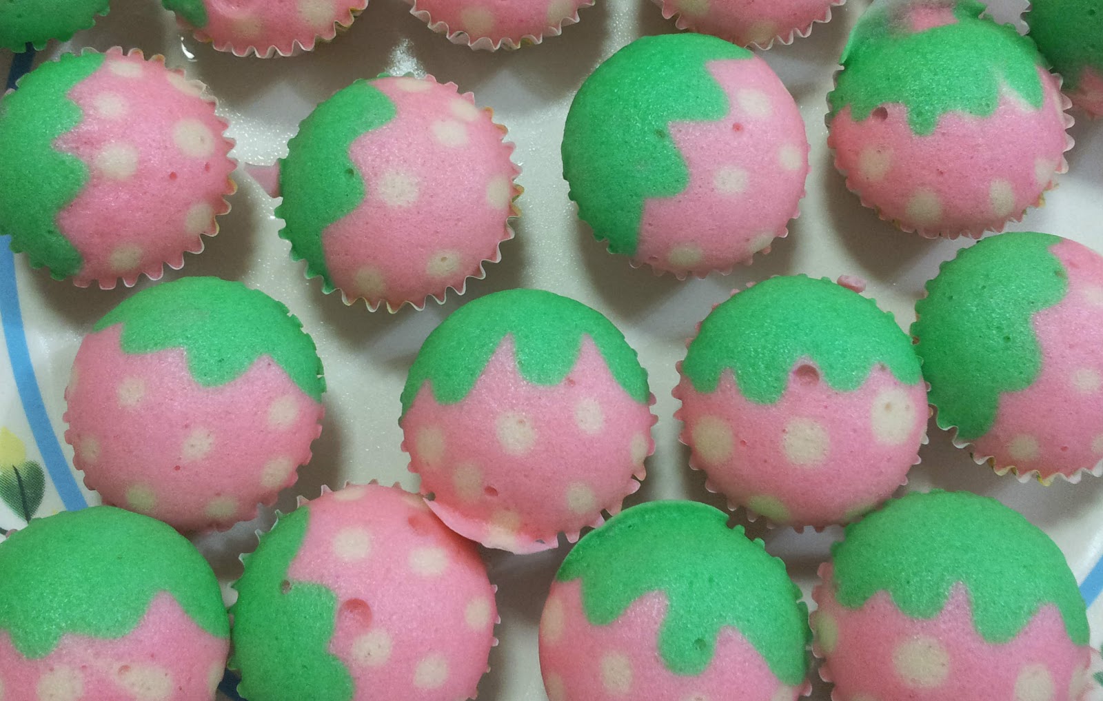 made by shas: Apam strawberry