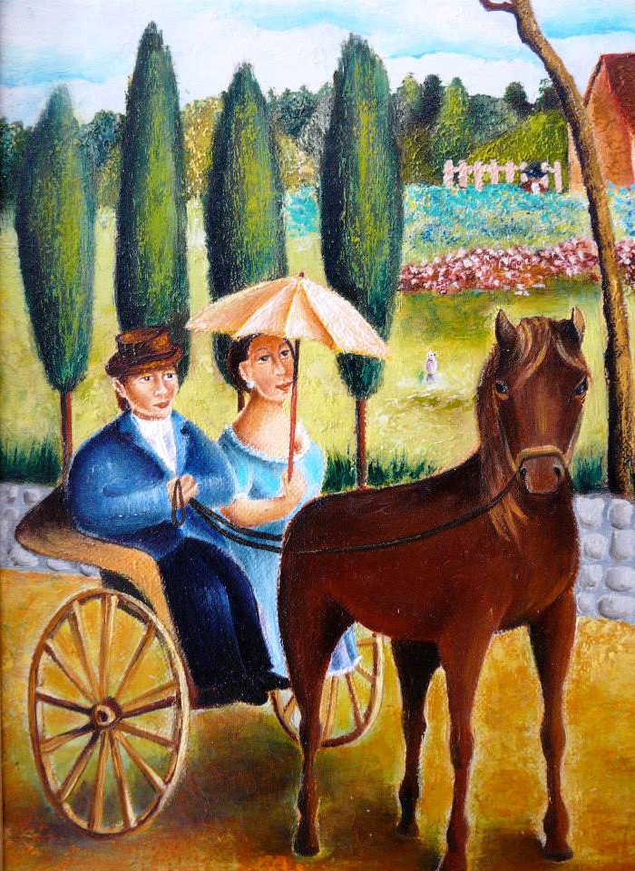 CRUCITA GUTIÉRREZ SEGOVIA: MIS AMIGOS PINTORES - CHIRSTINE FRAGA FRENOT