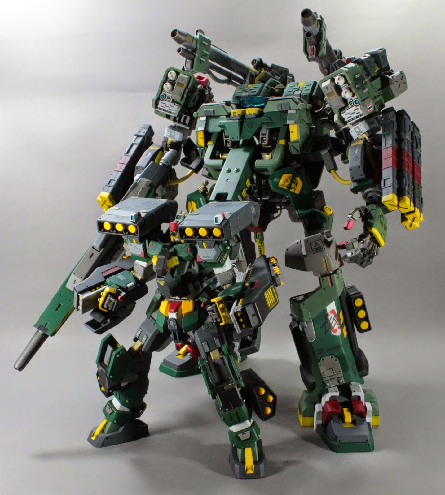 Custom Build: 1/144 GNG-0001-Strike Buster + GN Striker "Strike Buster ...