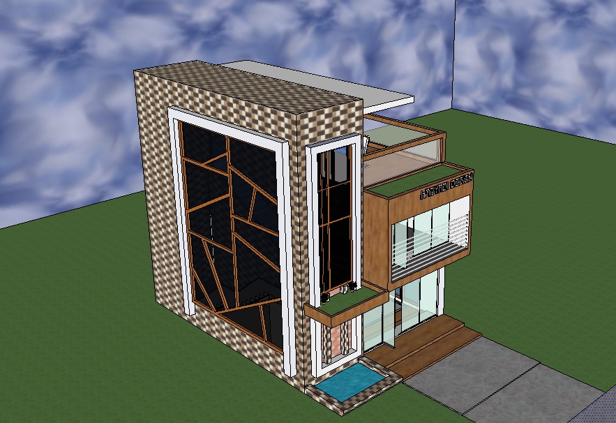 Box House Dengan Taman Kecil Dilantai Atas | Bima Haryadi ♂