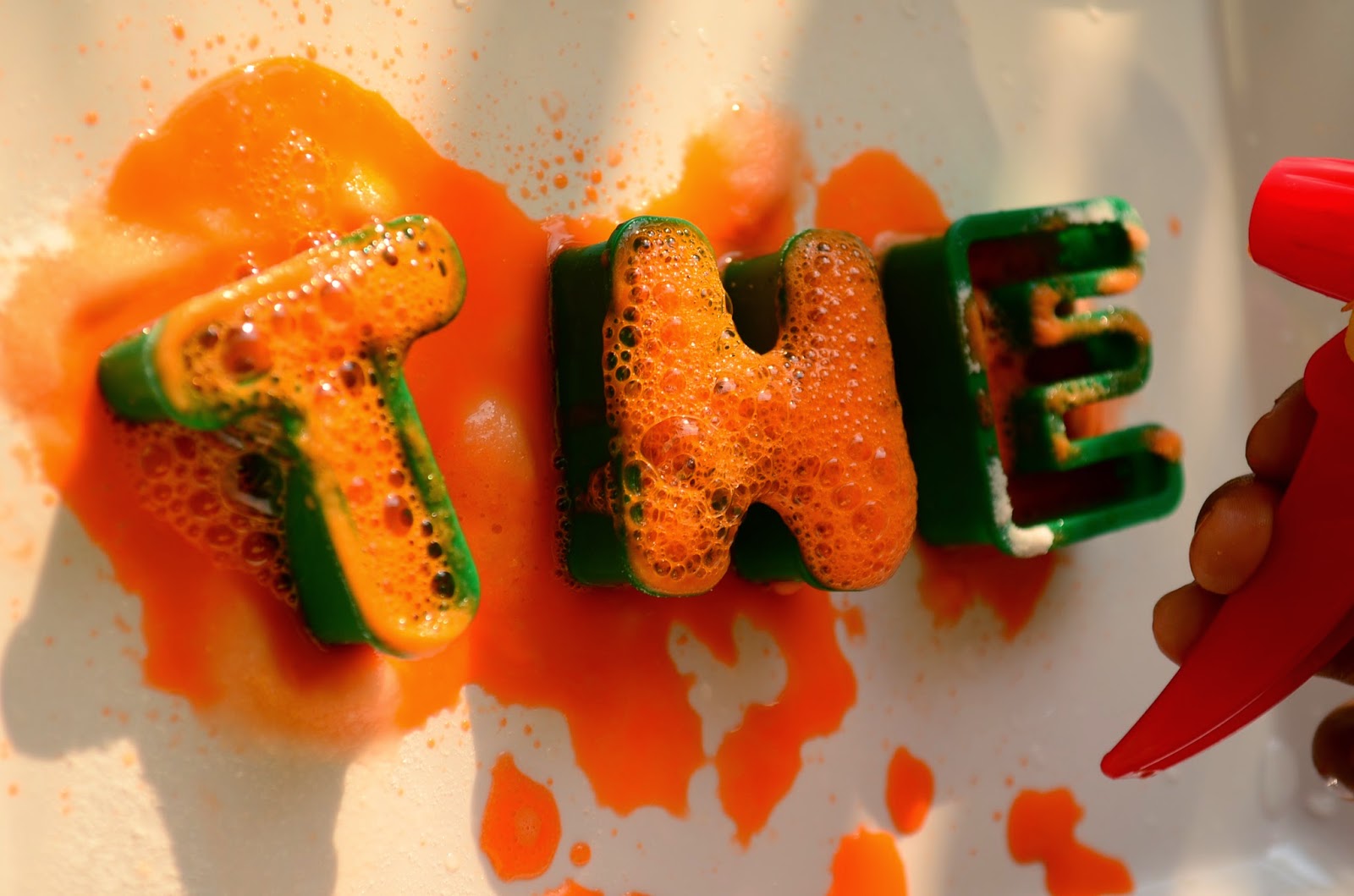 Practical Mom: Fizzy Sight Words