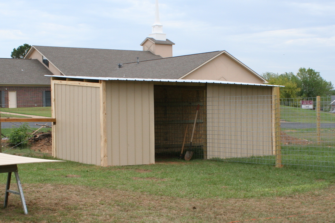 Brooding On: Goat Shed Complete!