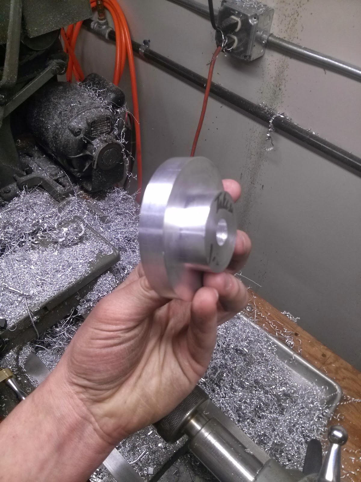 It's only rocket science...: Build Day 5: Top injector plate and hoops!