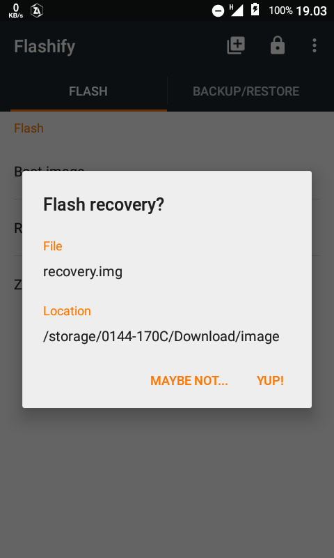 CARA PASANG TWRP UNTUK ADVAN S4X