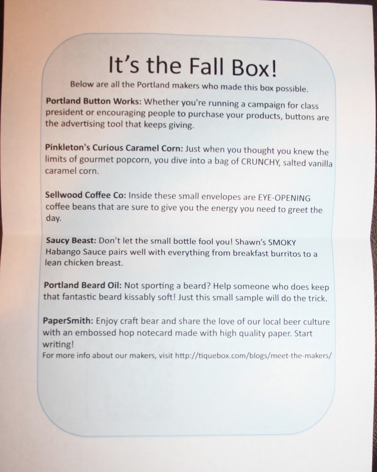 Tique Fall Box Box Review » Subscription Box Mom