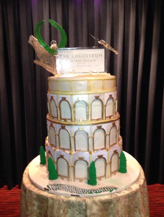 The Power Of Love - Celine Dion: The official photo of the cake to the ...