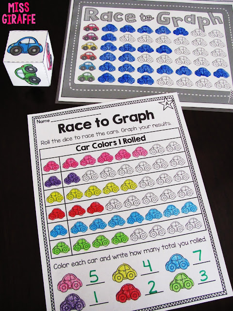 Miss Giraffe's Class: Graphing and Data Analysis in First Grade