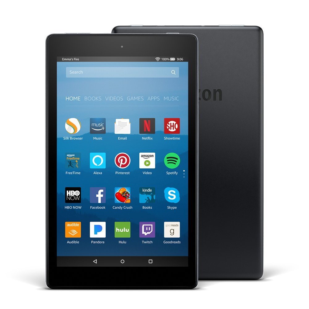 Fire HD 8 Tablet with Alexa, 8" HD Display, 32 GB, Black - with Special ...