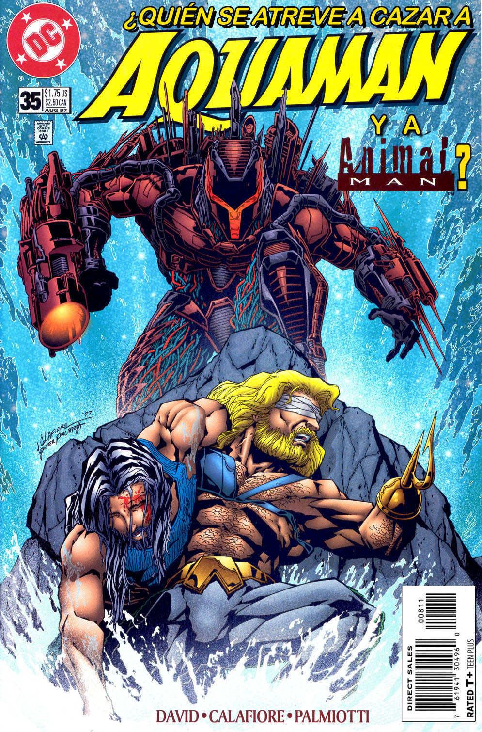 Animal Mania Comics: Aquaman #35 --Visión Ciega