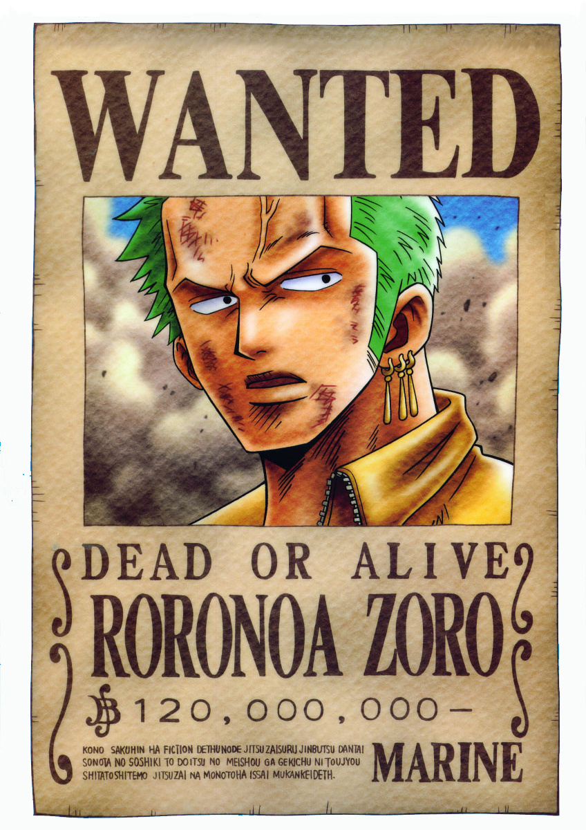 Fakes Number #1: # Roronoa Zoro
