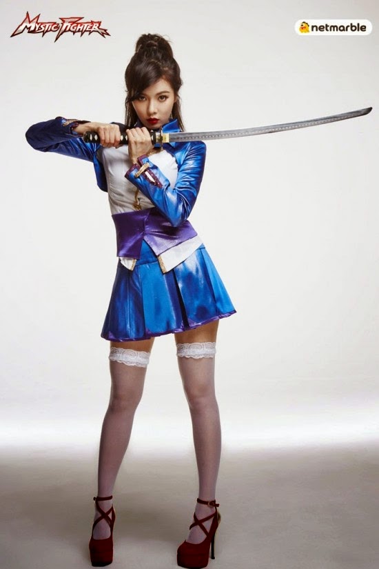 Mystic Fighter Hyuna Cosplay