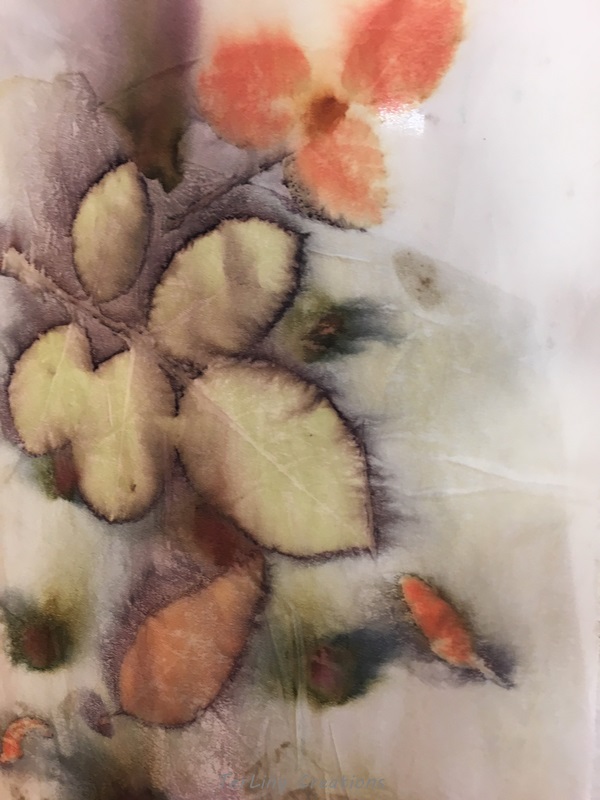 Terrie ~.~ smiling.....: Natural printing with tertiary students 專上學生的植物印染