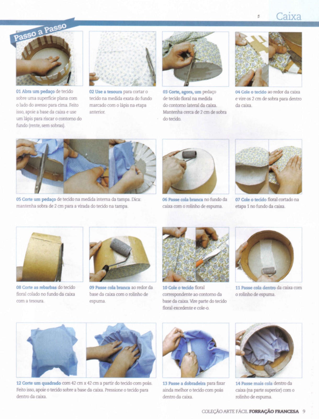 Luci Artes: Forração Francesa - Técnica com Dicas e Passo a Passo de ...