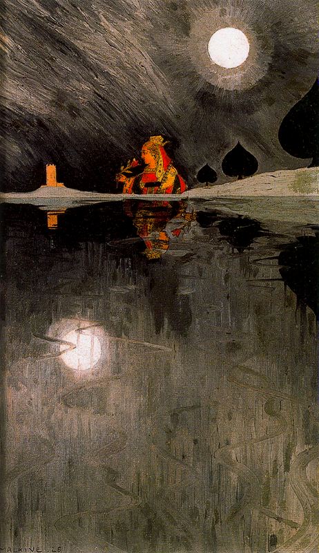 Painting of Georges Malkine artist, Georges Malkine paintings