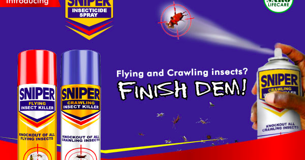 Introducing the all new sniper insecticide spray