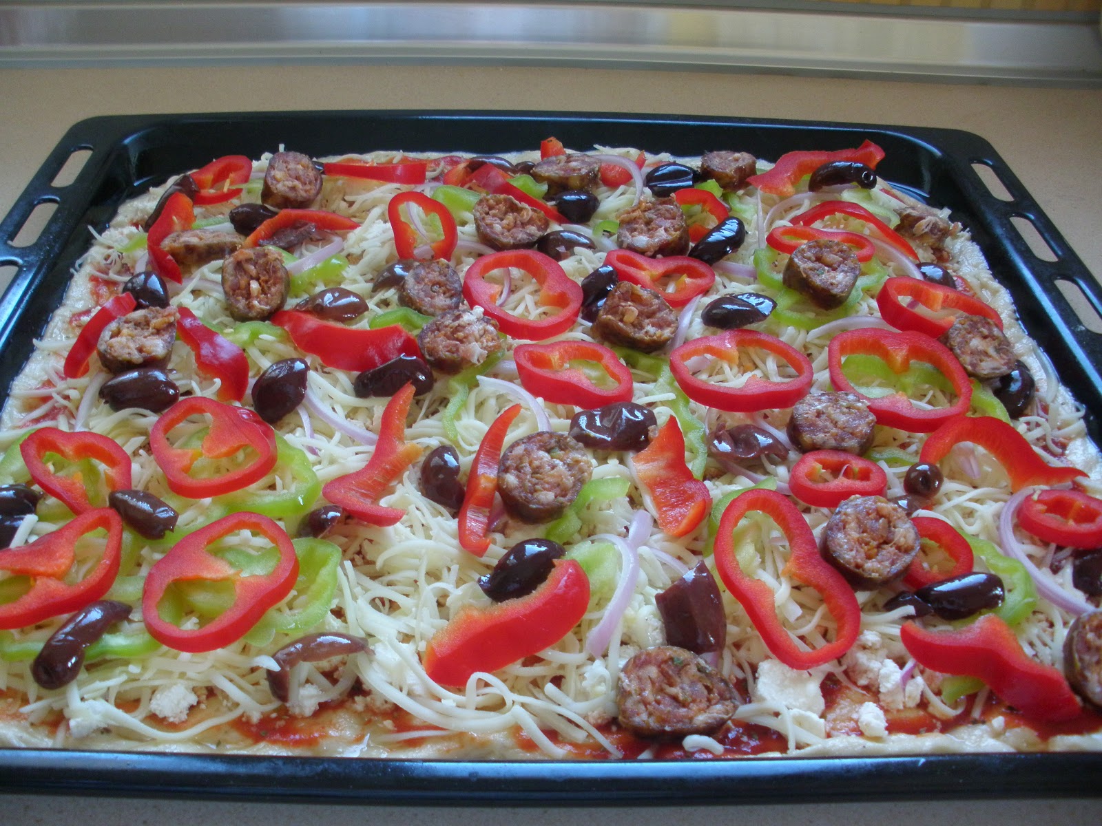 Come to cook: Πιτσα χωριατικη