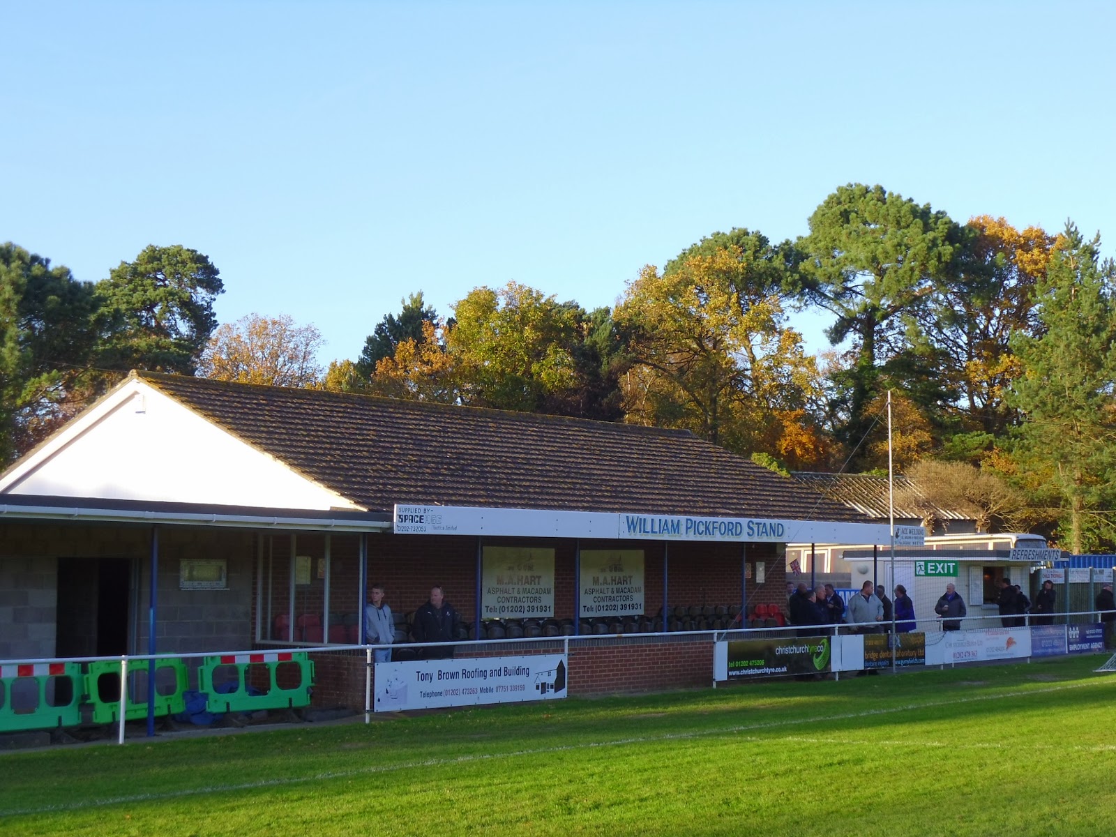 Damage In The Box!: CHRISTCHURCH FC (Hurn Bridge Sports Ground)