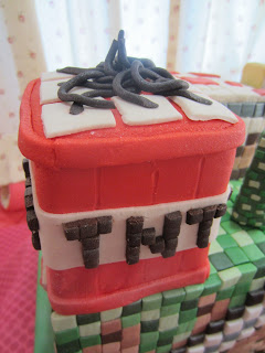 Home May'de Cakes: The Making: Minecraft Cake