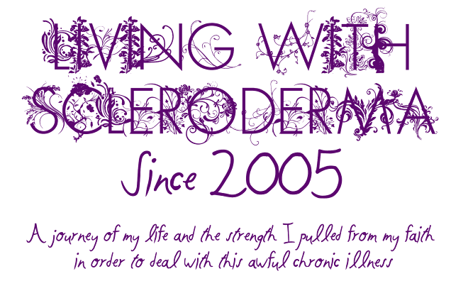 Living with Systemic Scleroderma since 2005: Symptoms