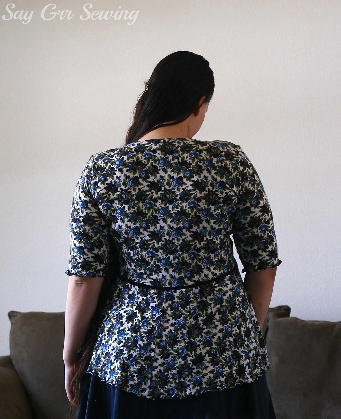 Say Grr Sewing: Black And Blue