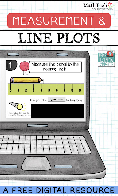 Line Plots with Fractions - A Free Digital Resource | Upper Elementary ...