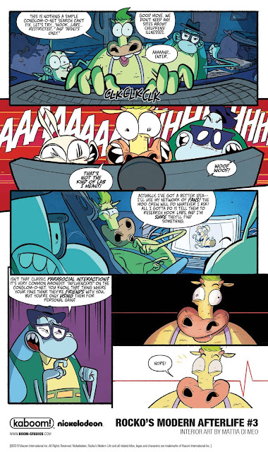 NickALive!: Preview: First Look at ‘Rocko’s Modern Afterlife #3’ from ...