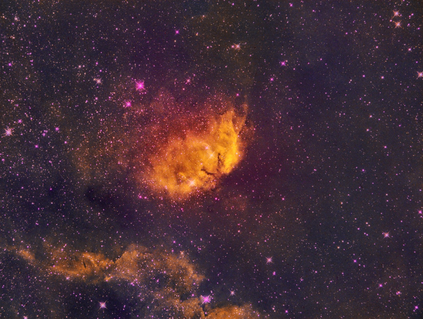 IL MIO SPAZIO: Sh2-101 Tulip Nebula (Cygnus) narrowband