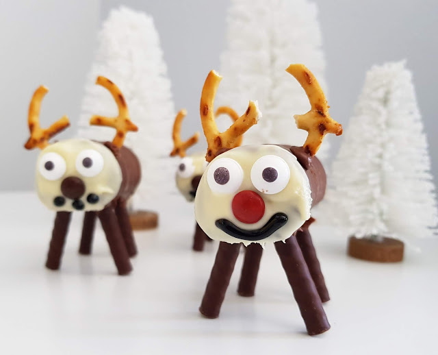 Reindeer Mini Chocolate Rolls