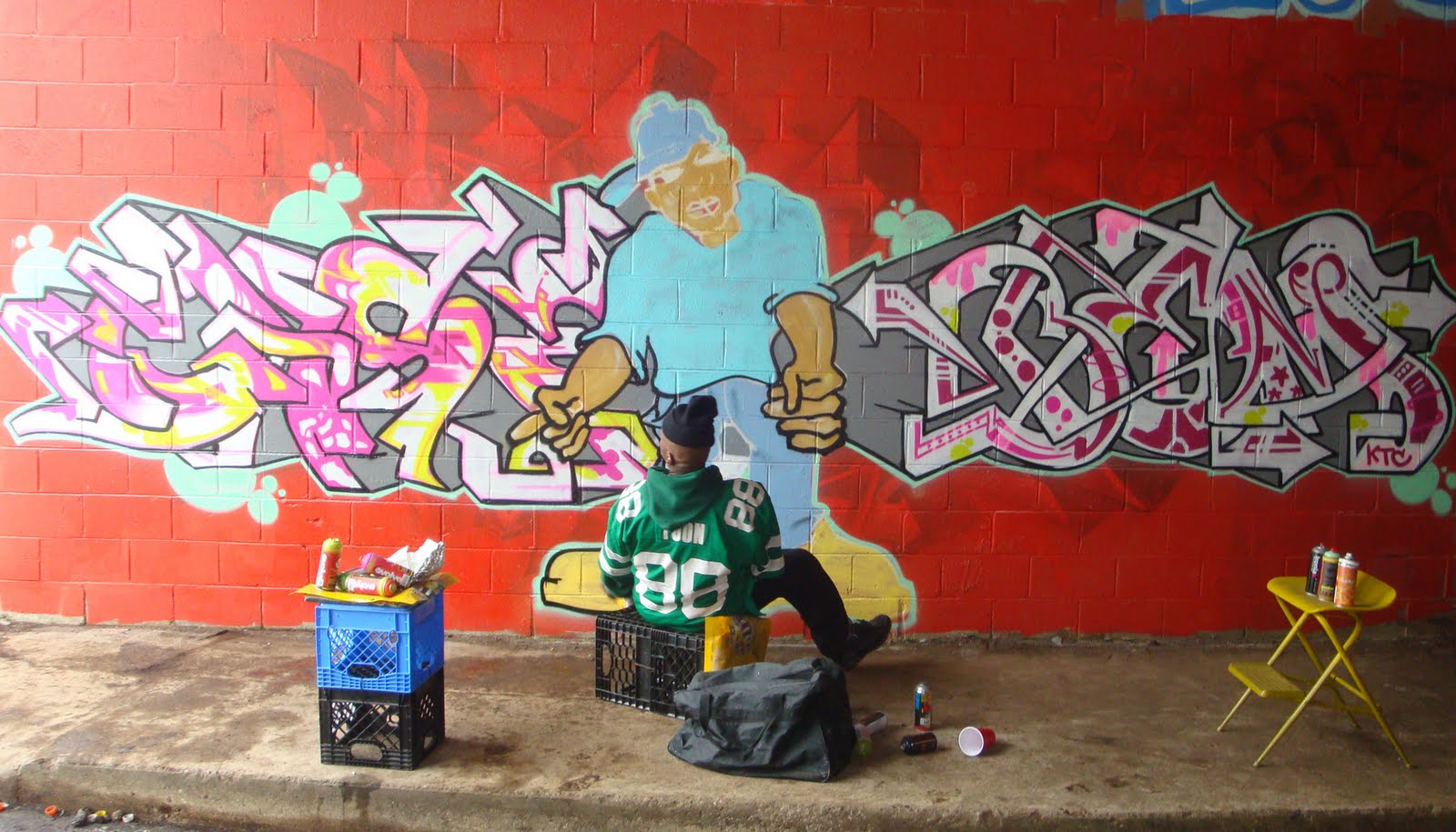 XSNRG Graffiti: KASE 2 – CASE 2 TFP Rest In Power