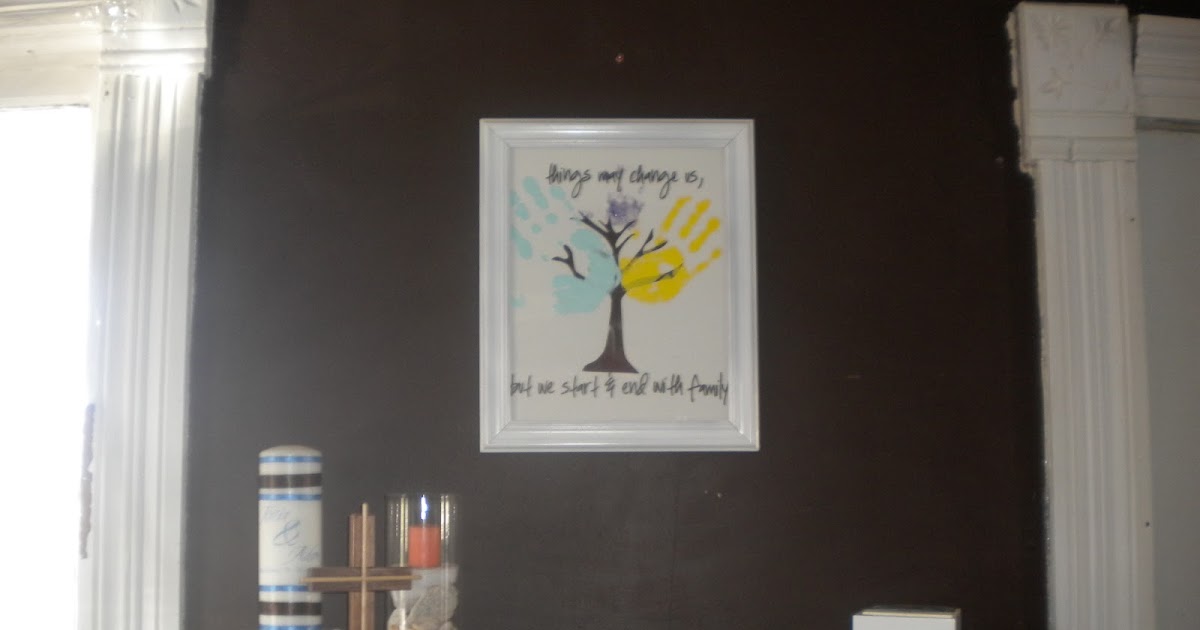 DIY Sunday: MOPS Handprint tree | The Dabbling Crafter