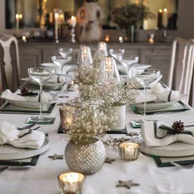 Brilhante e reluzente: Prata para decoração de Festas! — Guia Tudo ...